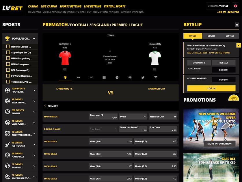 LVbet Sports Betting Review ᐉ Sign Up Bonus [2024]