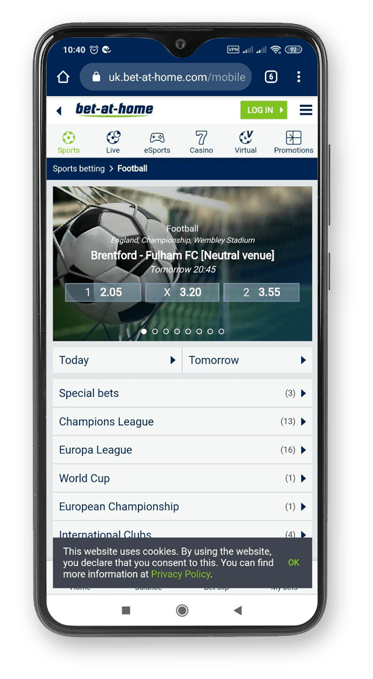 Bet-at-Home Sports Betting Review ᐉ Sign Up Bonus [2024]