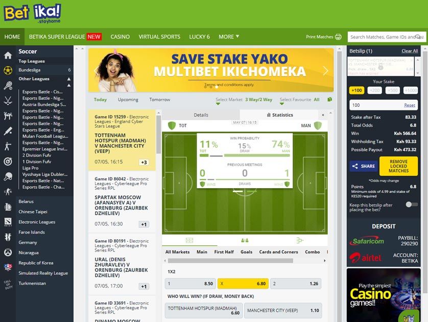 Betika Sports Betting Review ᐉ Sign Up Bonus [2024]