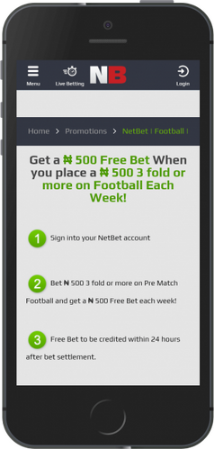 Netbet Nigeria Bonus code & Sign Up offer 2024