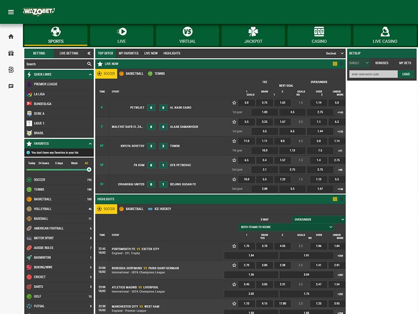Wazobet Sports Betting Review ᐉ Sign Up Bonus [2024]