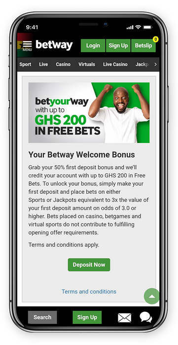 Betway Ghana Voucher code & Sign Up bonus 2024