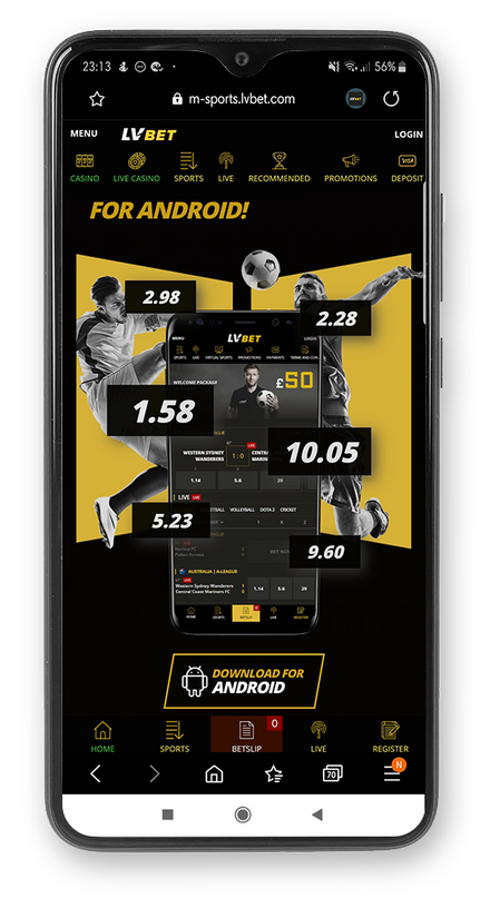 LVbet App – Free Download Lvbet apk for Android & IOS
