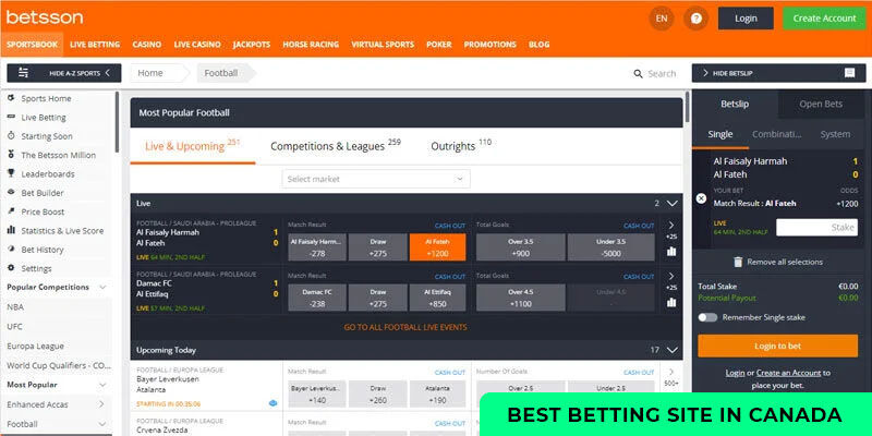 Best Bookmakers in Canada ᐉ Canadian Sports Betting Sites [2022]