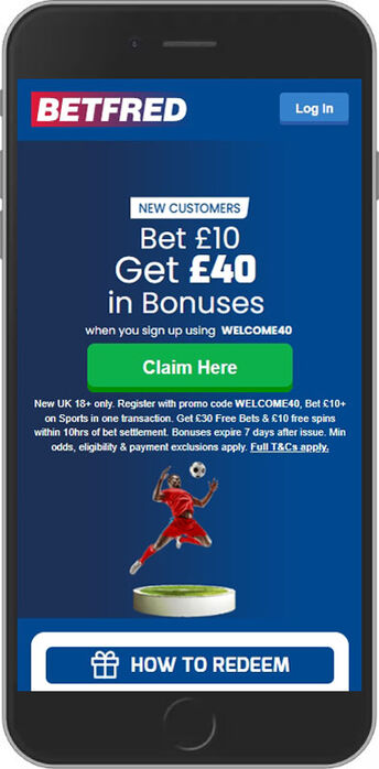 Betfred UK Promo Code & Sign Up Offer (2024)