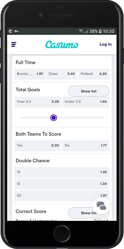 Casumo.com Sports Betting Review ᐉ Sign Up Bonus [2024]