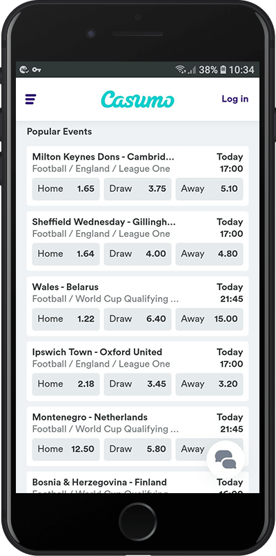 Casumo.com Sports Betting Review ᐉ Sign Up Bonus [2024]