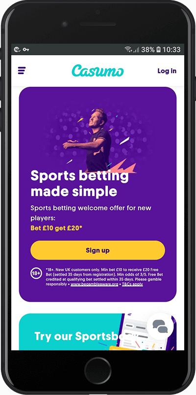 Casumo.com Sports Betting Review ᐉ Sign Up Bonus [2024]