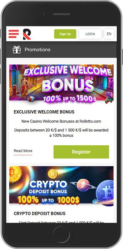 Rolletto Review: Sportsbook & Casino - Get Welcome Bonus 100%
