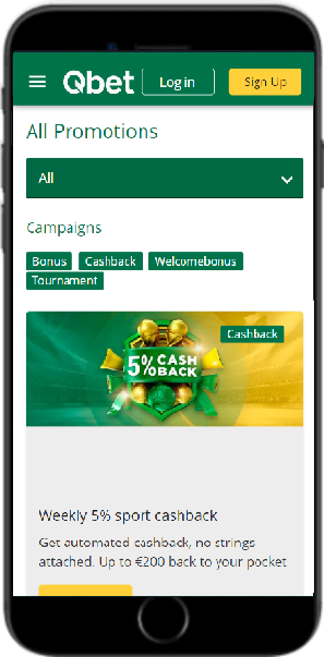 QBet Review Sportsbook ᐉ Welcome Bonus & Promotions