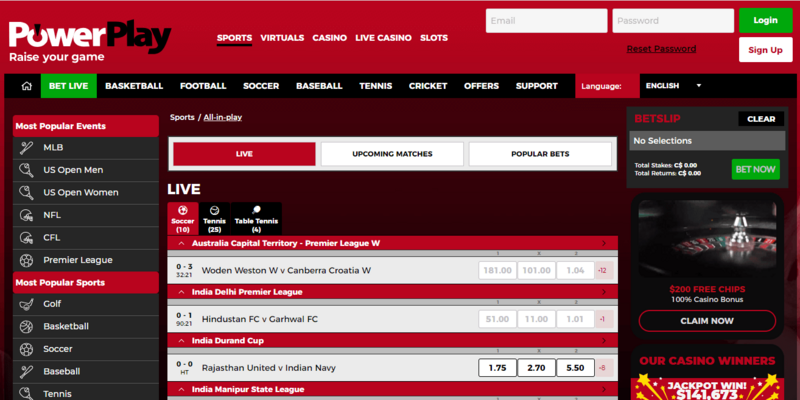 Powerplay Review Online ᐉ Best Odds, Bonuses, Offers