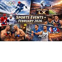 Major sports events in February 2026