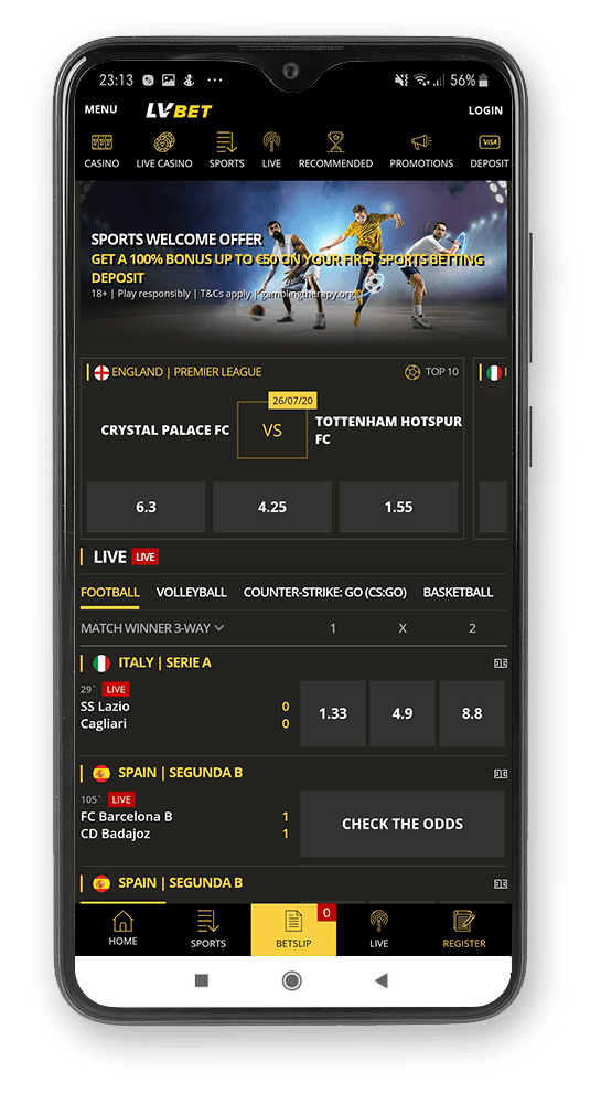 LVbet App – Free Download Lvbet apk for Android & IOS